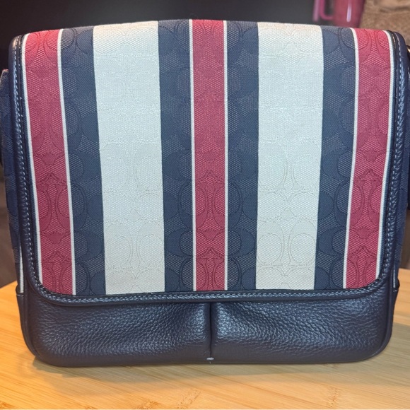 Coach | Bags | Coach Thompson Small Map Bag In Signaturejacquard With ...